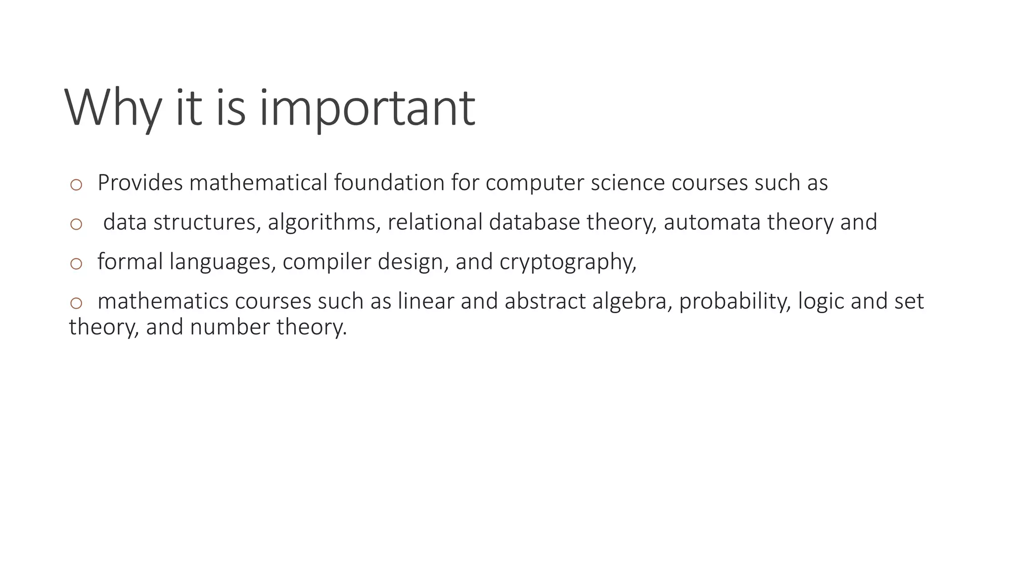 Intro to disceret structure | PPTX