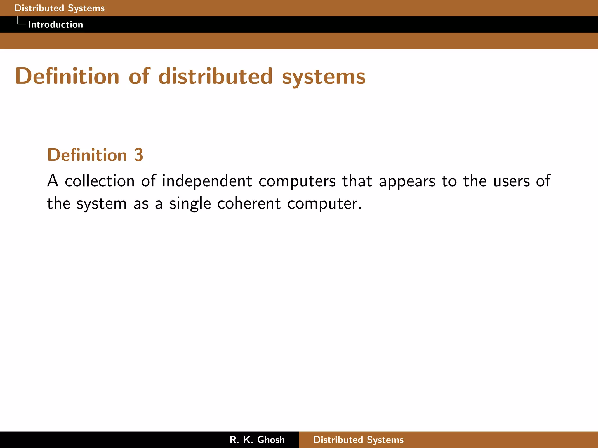 Introduction to Distributed System | PDF