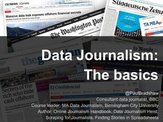 Intro to data journalism | PDF