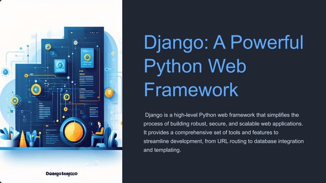 Introduction to DJANGO, a creative framework | PPT