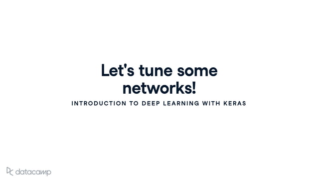 Intro to DL with Keras - chapter3 - datacamp.pdf