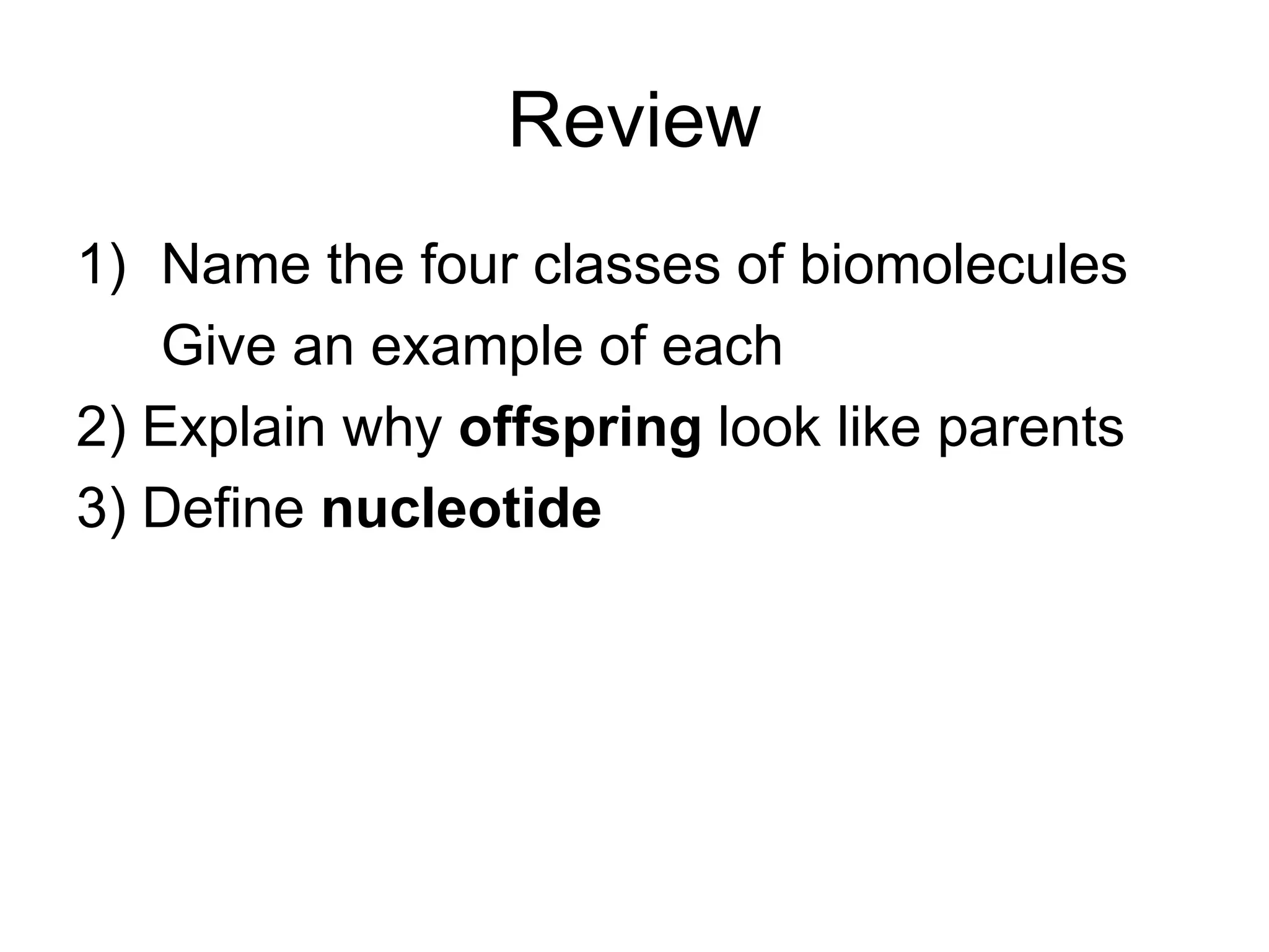 Intro to DNA.ppt for grade 10 presentation slides | PPT
