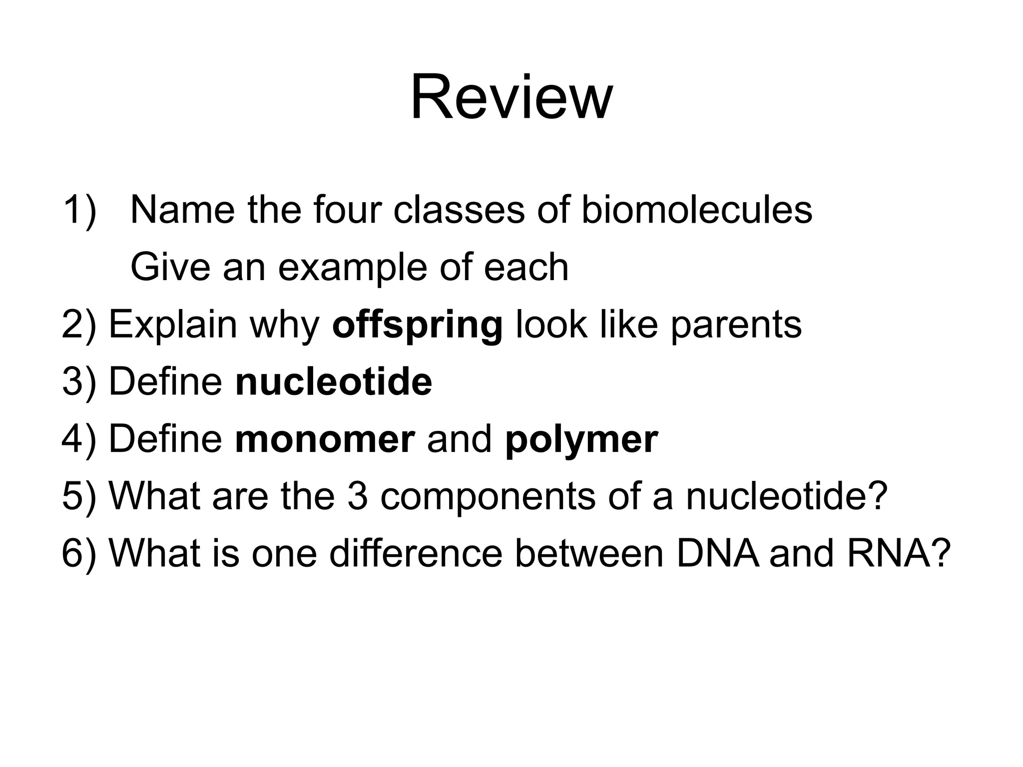 Intro to DNA.ppt for grade 10 presentation slides | PPT | Chemistry ...