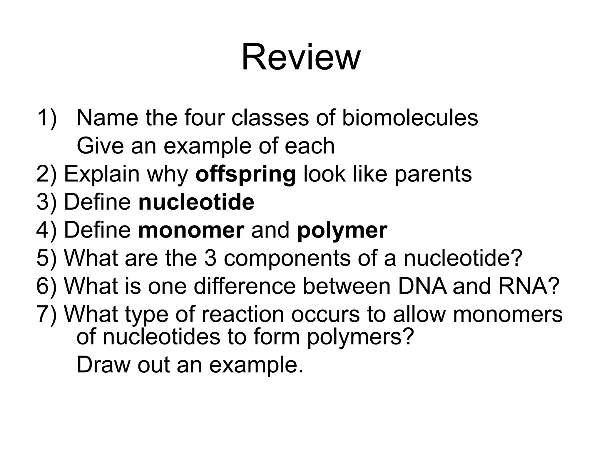 Intro to DNA.ppt for grade 10 presentation slides | PPT | Chemistry ...