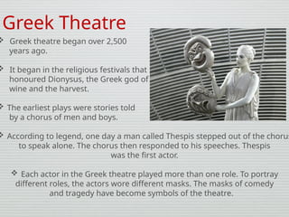 introduction activities to drama year 7 content | PPTX