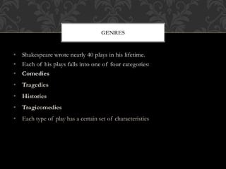 Introduction to Shakespearean Drama | PPTX