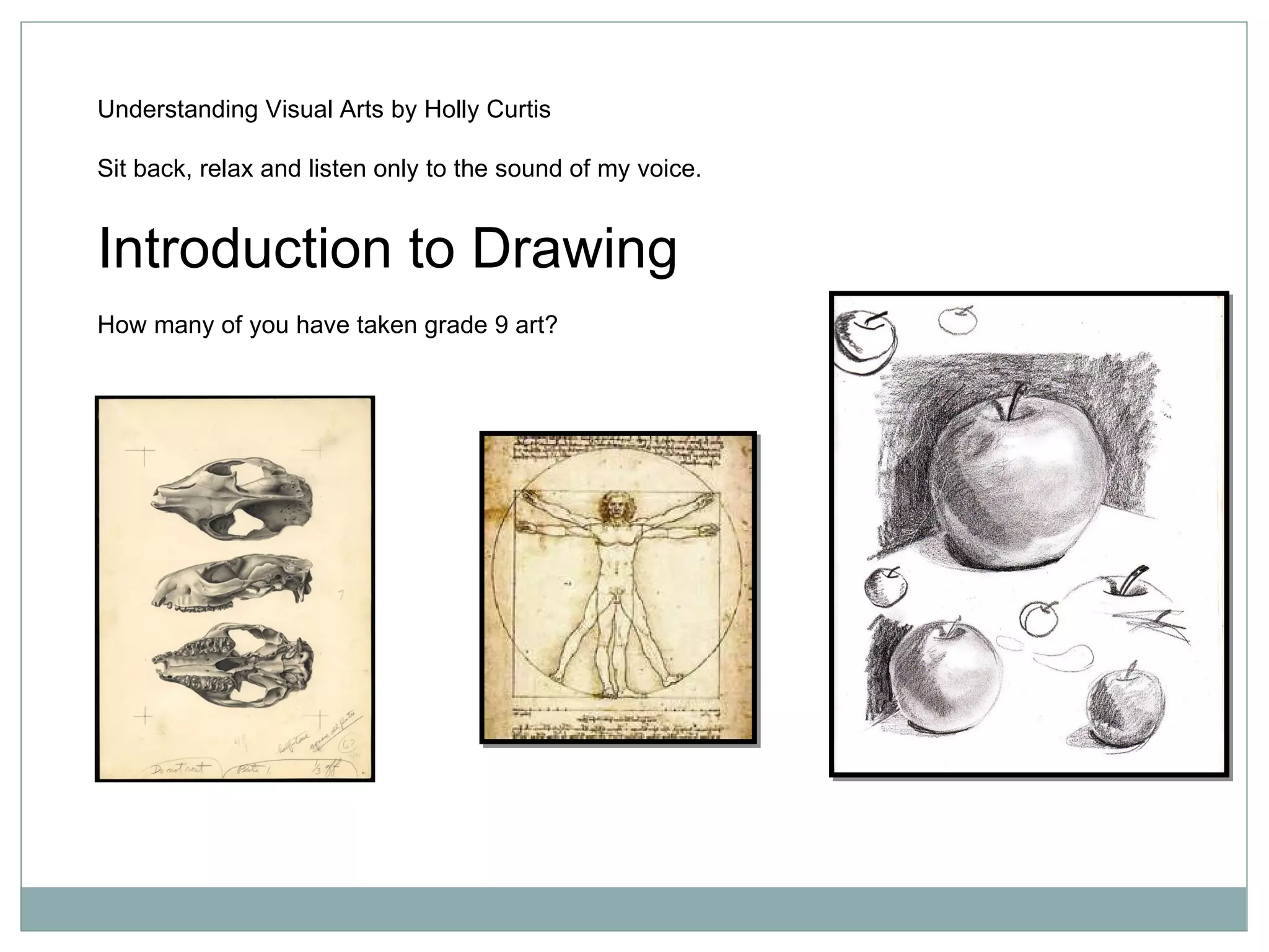 Intro to drawing avi 201 | PPT