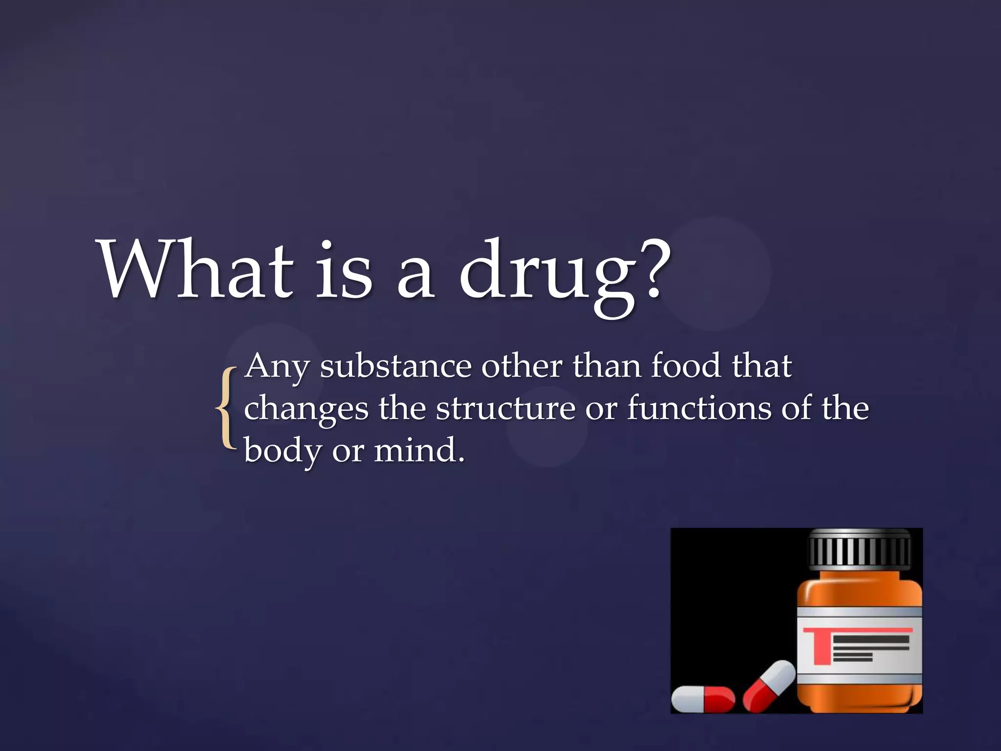 Intro to drugs | PPT