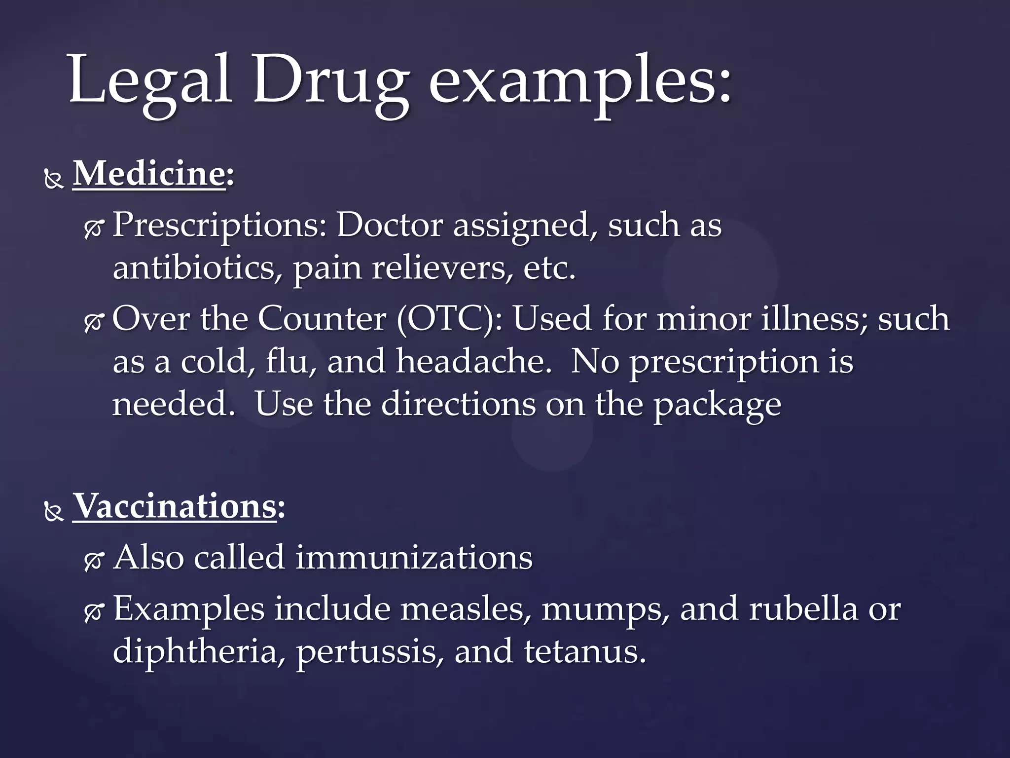 Intro to drugs | PPT