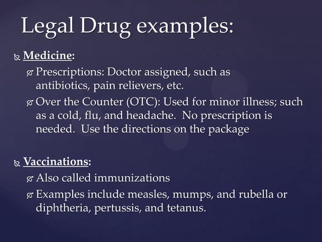 Intro to drugs | PPT