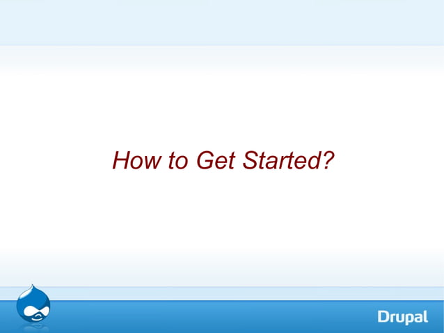 Introduction to drupal | PPT