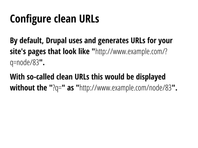 Introduction to Drupal - Installation, Anatomy, Terminologies | PPT