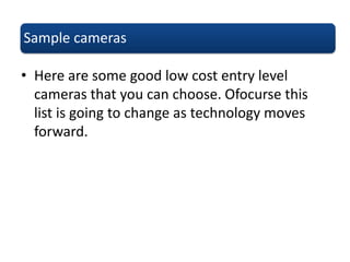 Introduction to DSLRs | PPTX