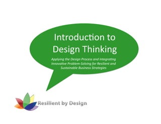Introduction to Design Thinking | PDF