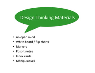 Introduction to Design Thinking | PDF
