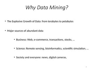 Data Warehousing & Data Mining: Introduction | PPT