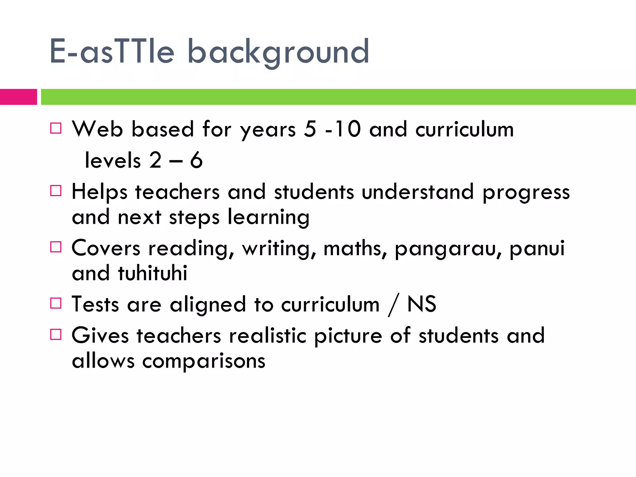 Intro to e as t-tle | PPT