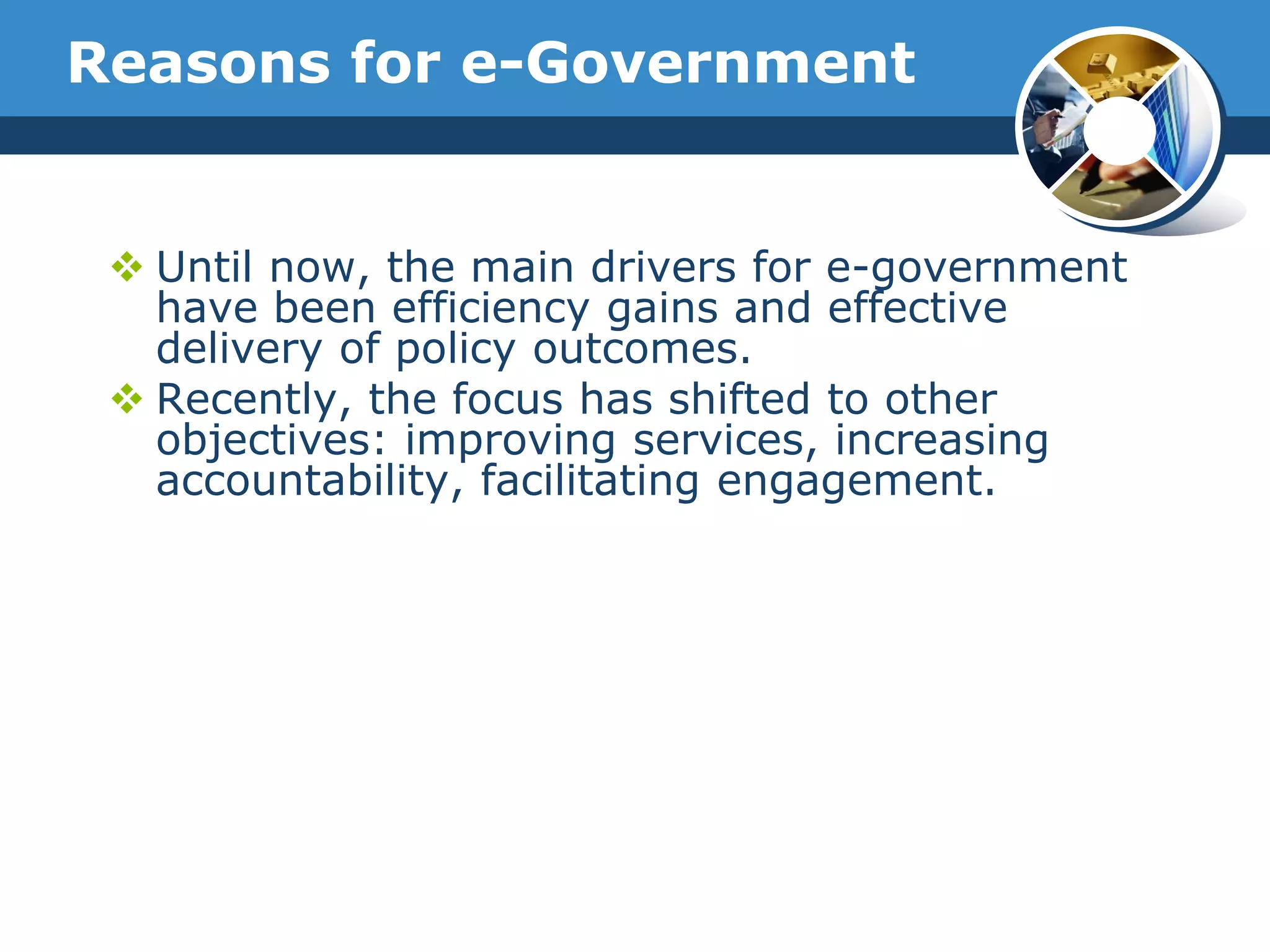 Intro to e gov | PDF