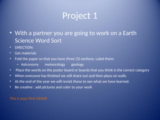 intro_to_earth.ppt and science on how to | PPT