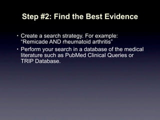 Introduction to Evidence Based Medicine | PDF