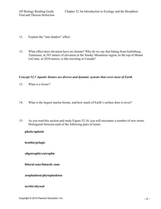 Intro to ecology | PDF | Biological Sciences | Science