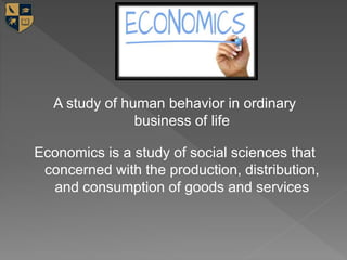 Economics | PPT