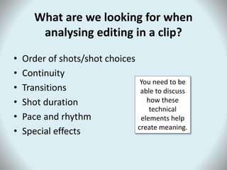 Intro to editing | PPT