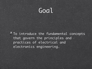 Introduction To Electrical Engineering | KEY