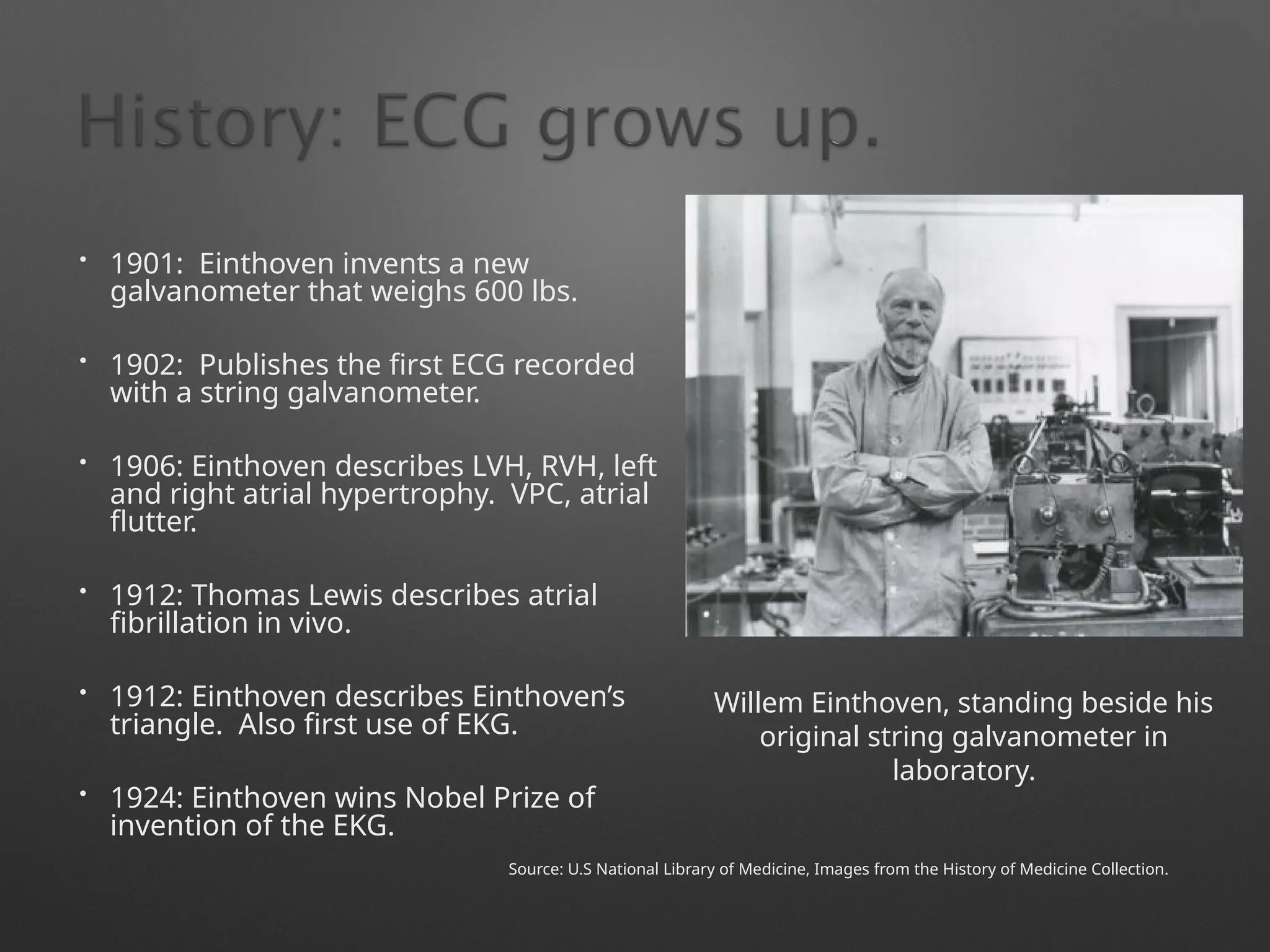 History and Introduction to EKGs in Clinical Medicine | PPTX