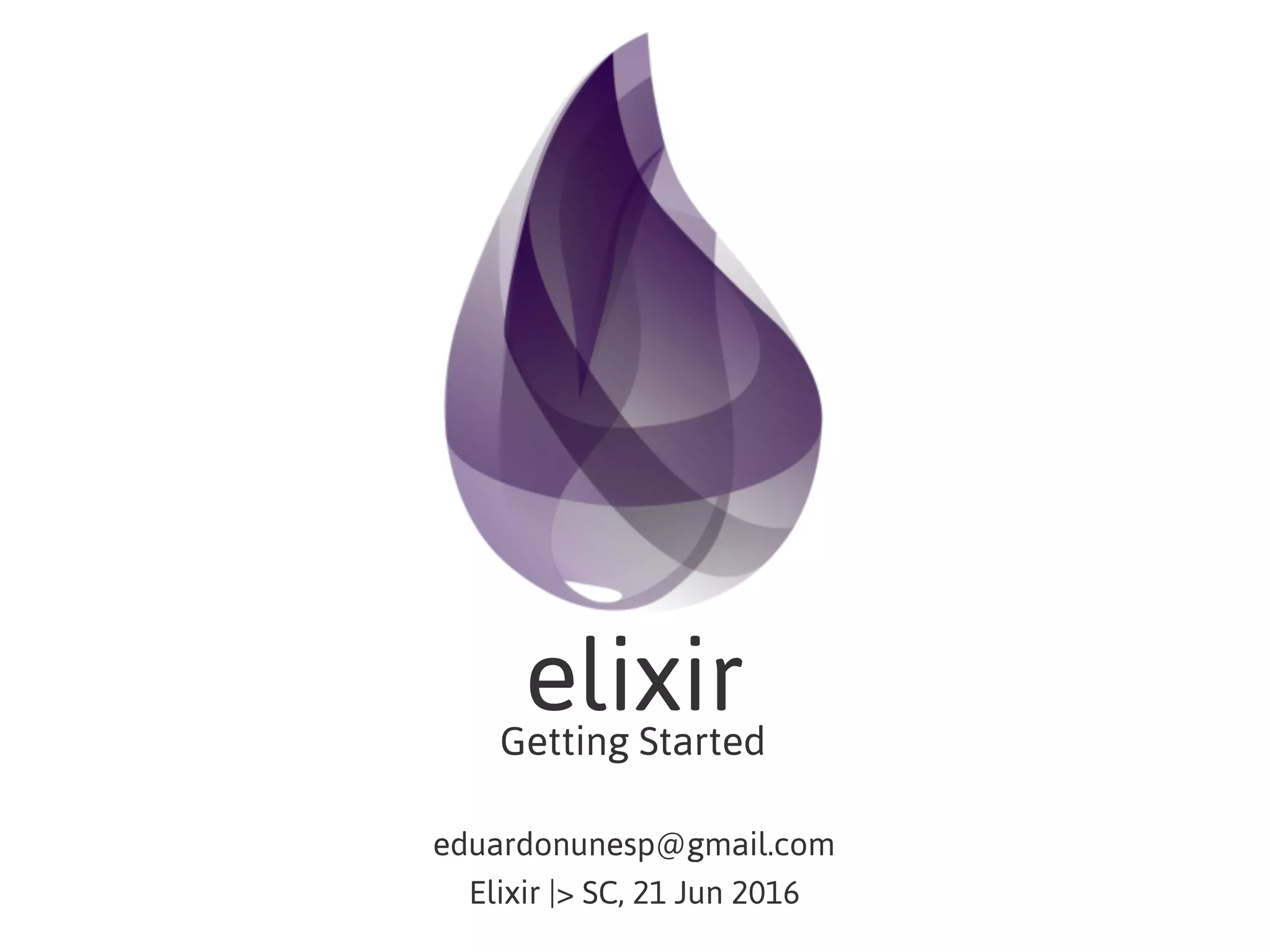 Intro to Elixir | PPT