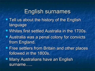 Intro to EL Unit 2 AoS1 | PPT