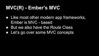Intro to ember.js