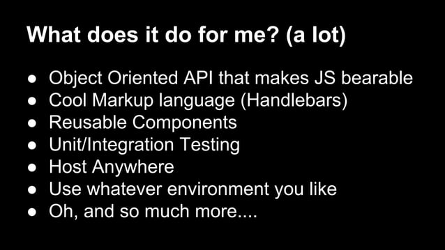 Intro To Ember Js