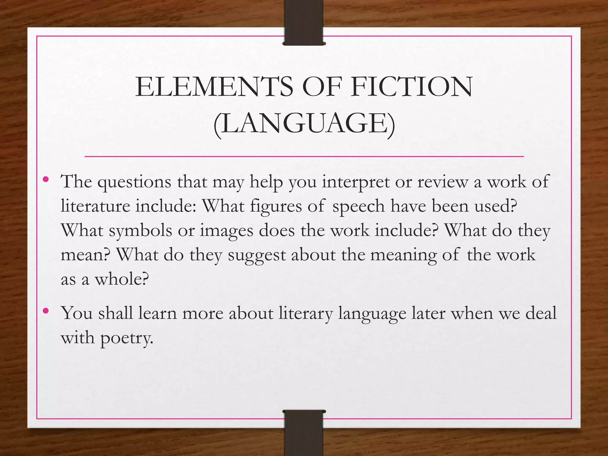 Introduction to Literature in English | PPTX