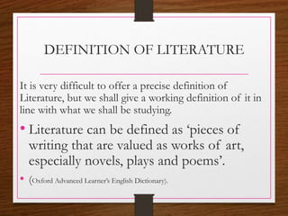 Complication Literary Definition