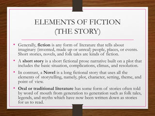 Complication Literary Definition