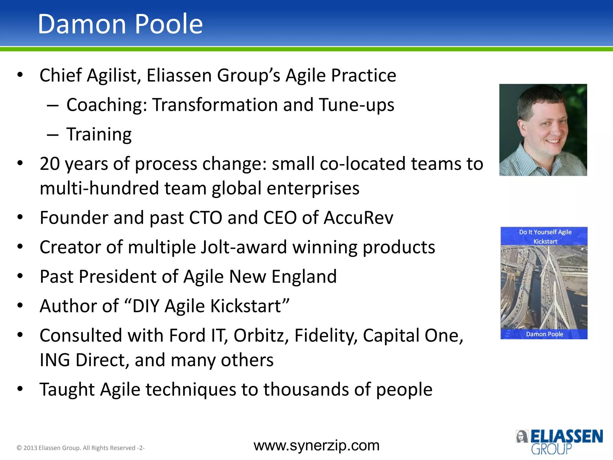Introduction To Enterprise Agility | PPT