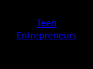 Intro to entrepreneurship | PPT