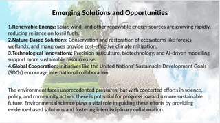 Introduction To Environmental Science 2025 | PPTX