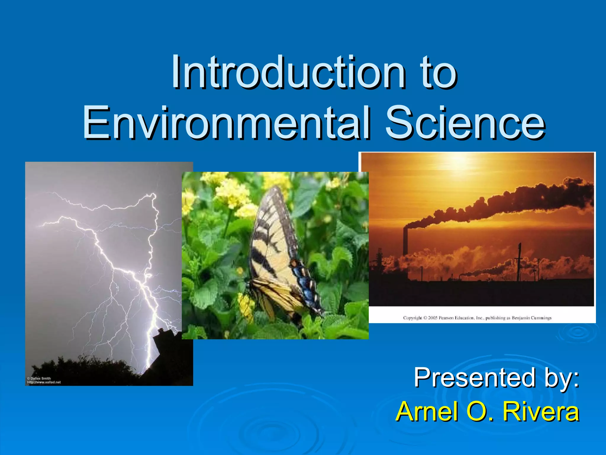 Intro. to Environmental Science | PPT | Geology | Science