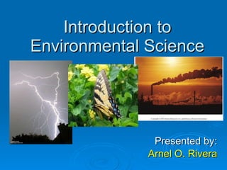 Intro. to Environmental Science | PPT