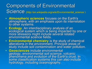 Intro. to Environmental Science | PPT