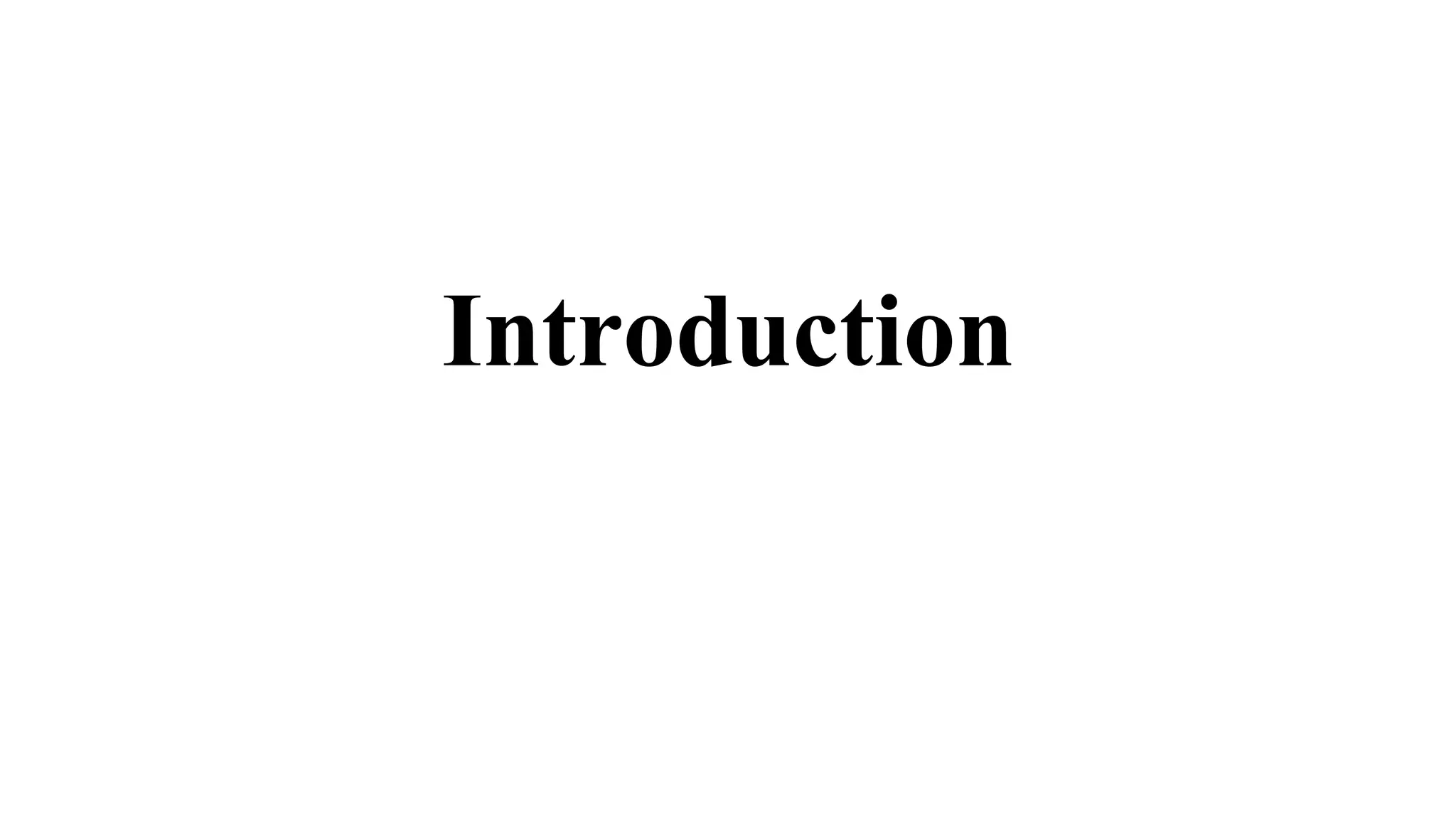 Introduction to EPI -098 | PPT