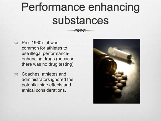 Intro to ergogenic aids | PPTX | Substance Abuse | Diseases and Conditions