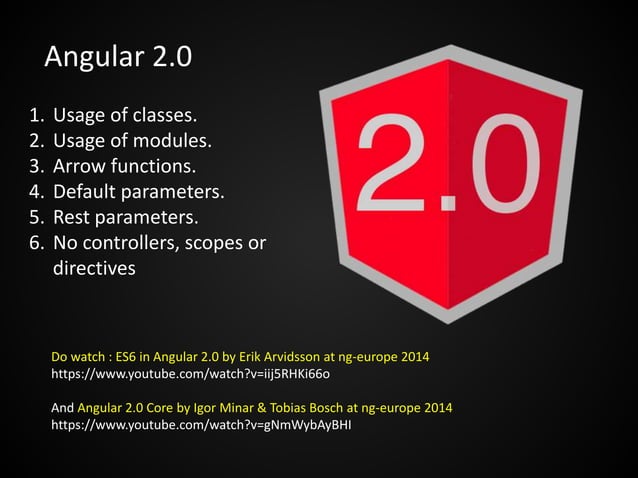 Intro to ES6 and why should you bother ! | PPTX