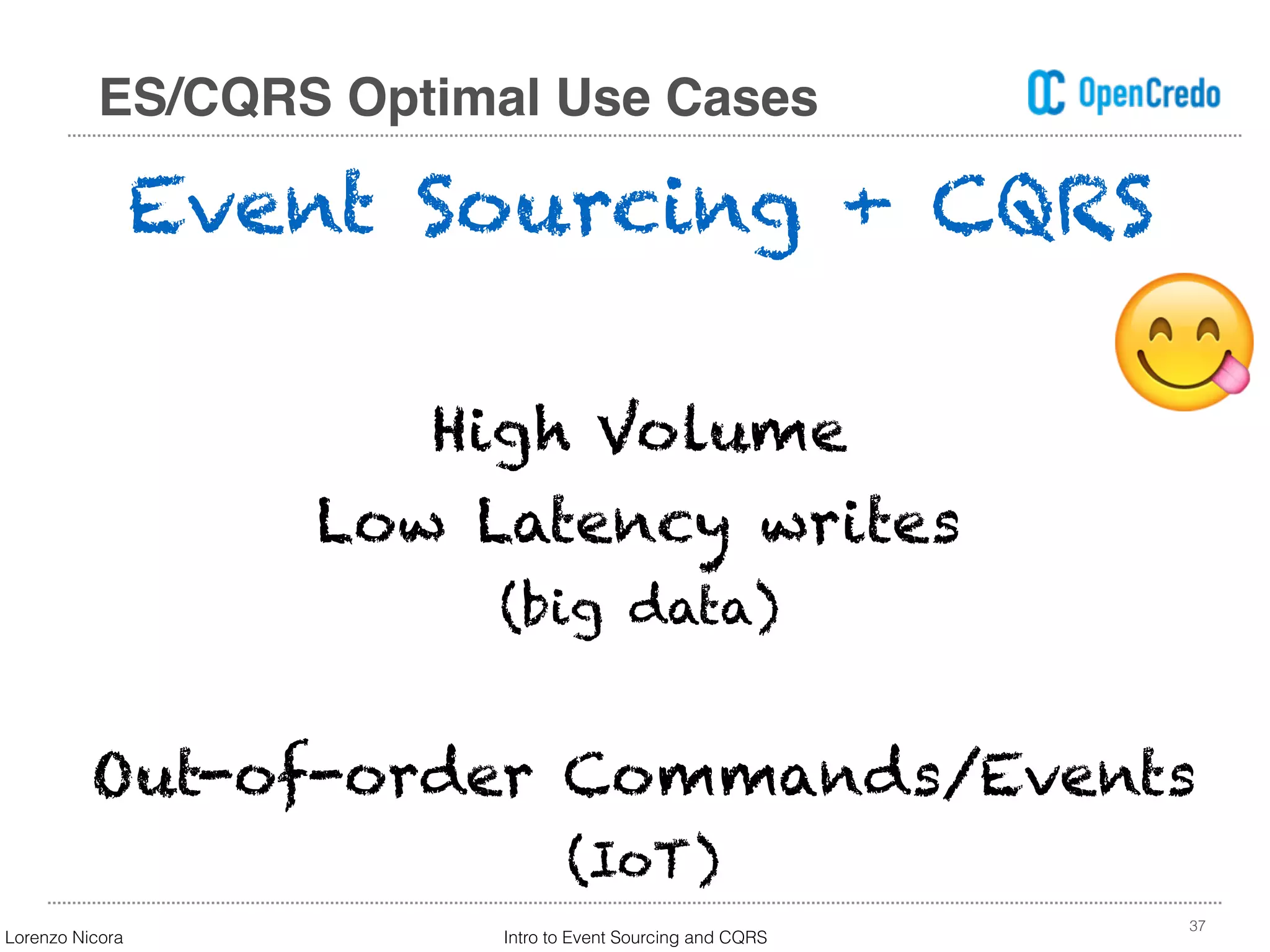 A visual introduction to Event Sourcing and CQRS | PDF