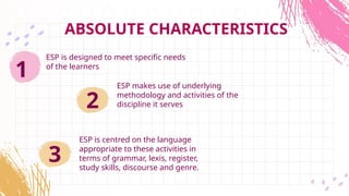 Intro to ESP - Introduction to English for Specific Purposes.pptx