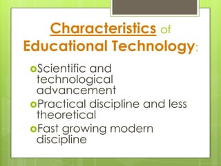 Intro to Educational Tech 1 | PPTX