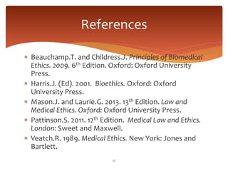 Introduction to Healthcare Ethics | PPTX