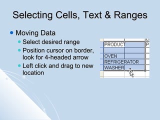 Intro to Excel | PPT